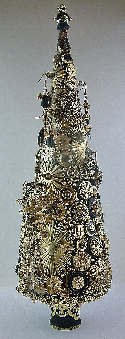 Artfully Musing: Jeweled Trees – Tutorial